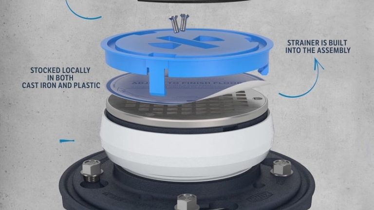 Innovation and Efficiency: Zurn Introduces EZ1™ Floor Drain System ...