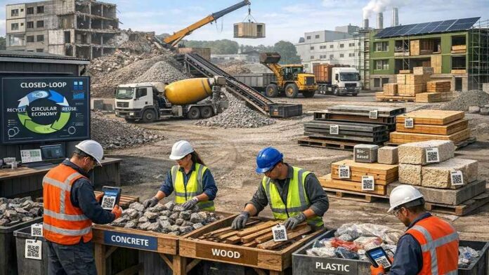 Circular Economy in Construction Materials: Sustainability